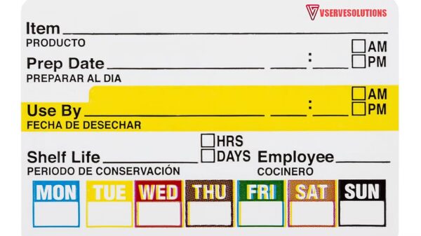 FIFO Label – Vserv Solutions